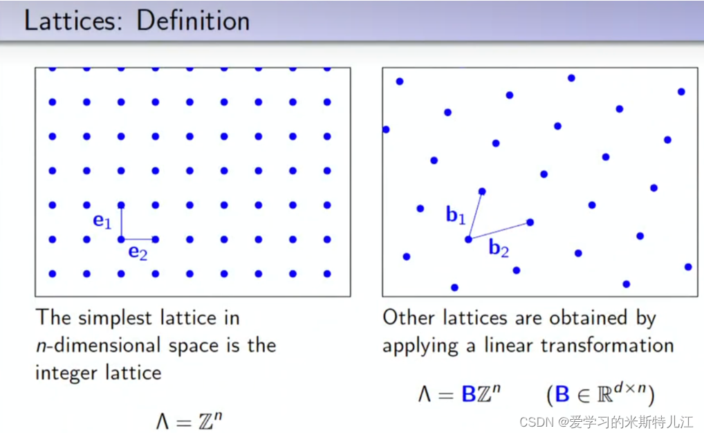 lattice cryptography基础——格密码学前置知识_q-ary lattice-CSDN博客