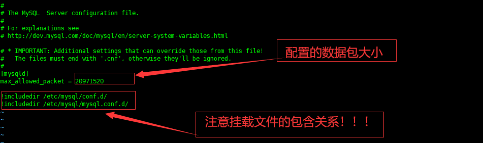 MySQL Packet for query is too large (xxx ＞ xxx)...by setting the ‘max_allowed_packet‘ variable.的 ...