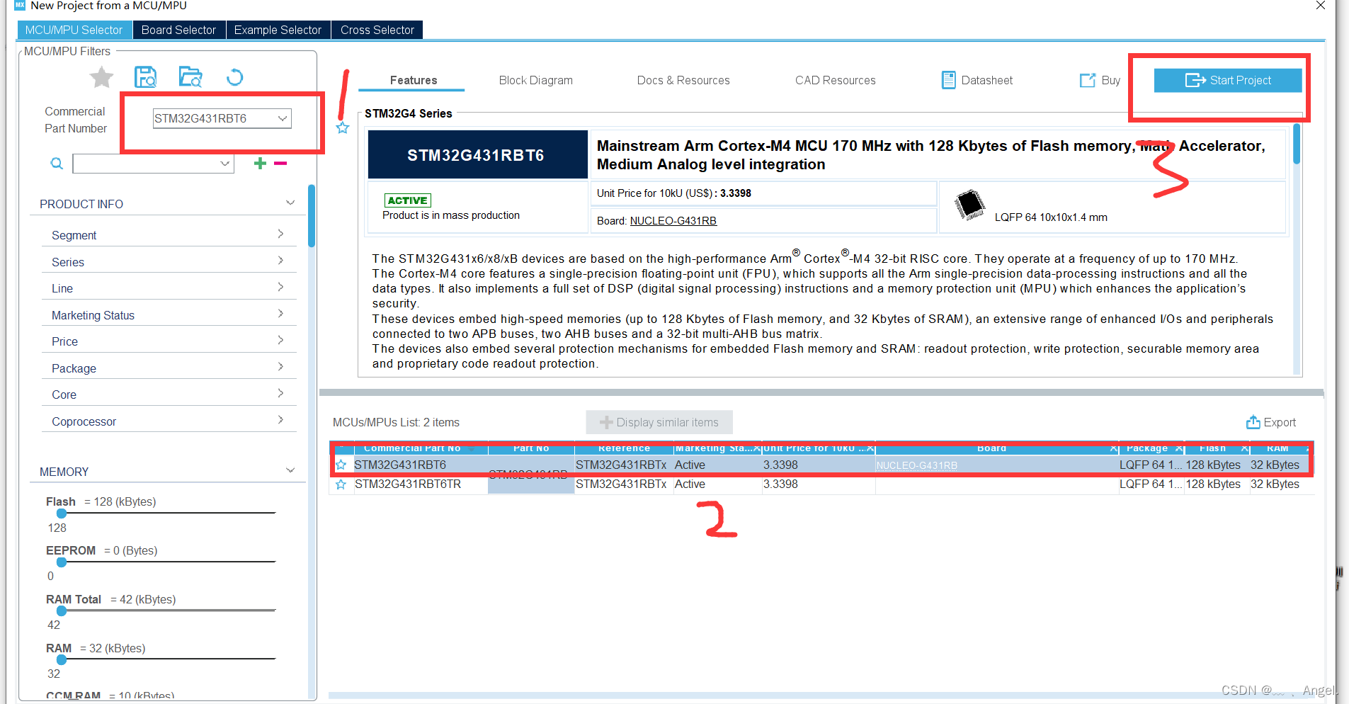 基于stm32g431嵌入式学习笔记——一、led模块入门g431stm32教程 Csdn博客