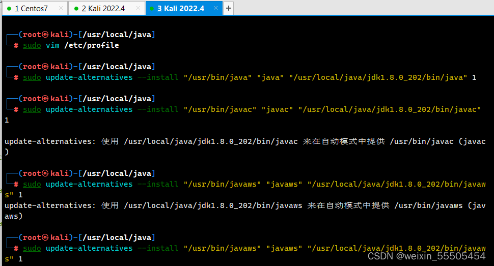 Kali安装jdk18和切换jdk版本kali切换java版本 Csdn博客
