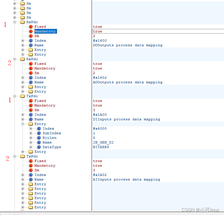 【EtherCAT】COE对象字典与PDO映射简介-CSDN博客