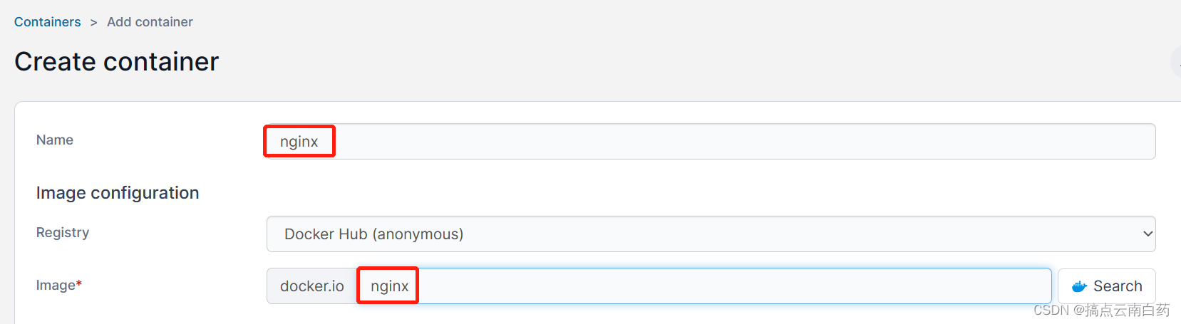 使用Portainer可视化工具在虚拟机的docker上新建nginx容器_portainer添加容器教程-CSDN博客