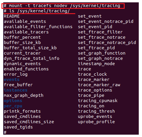 ftrace的使用方法-CSDN博客