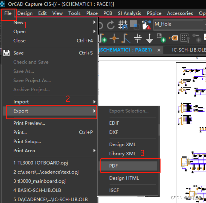 capture17.4导出PDF原理图_capture导出pdf-CSDN博客