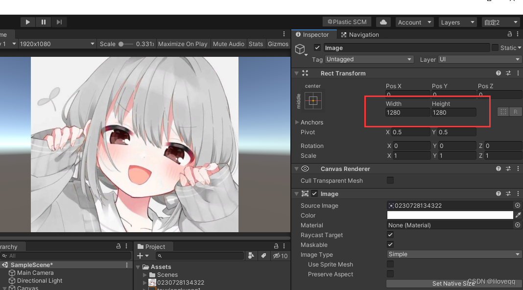 Unity 关于图片的pixels Per Unitreference Pixels Per Unit Csdn博客
