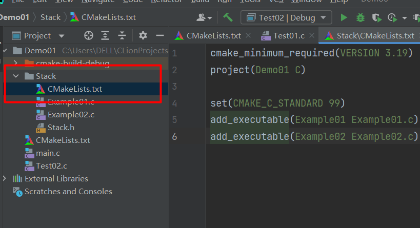 Clion中运行C/C++之CMakeLists.txt的配置_clion cmakelist-CSDN博客