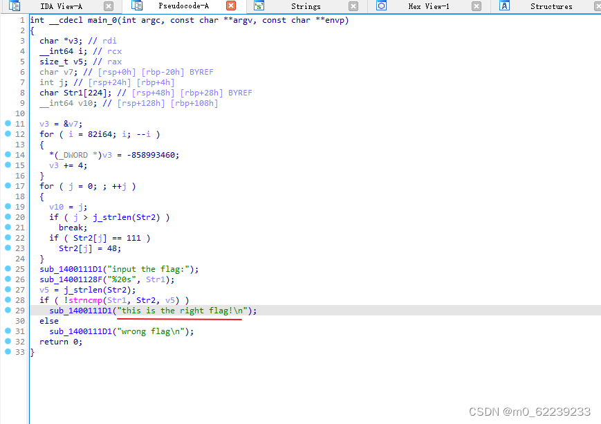 Buuctf-Reverse-reverse1题解&思路总结_reverse1 disassemble me怎么解-CSDN博客