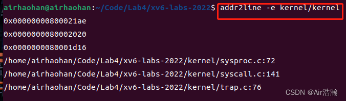 操作系统 MIT6.S081 Lab4 Trap_操作系统 trap-CSDN博客