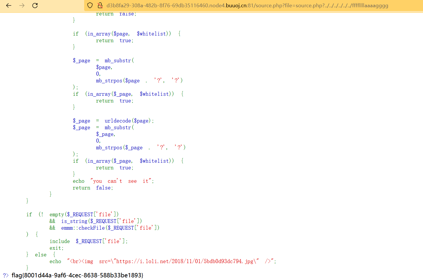 BUUCTF [HCTF 2018]WarmUp_ctf source.php-CSDN博客