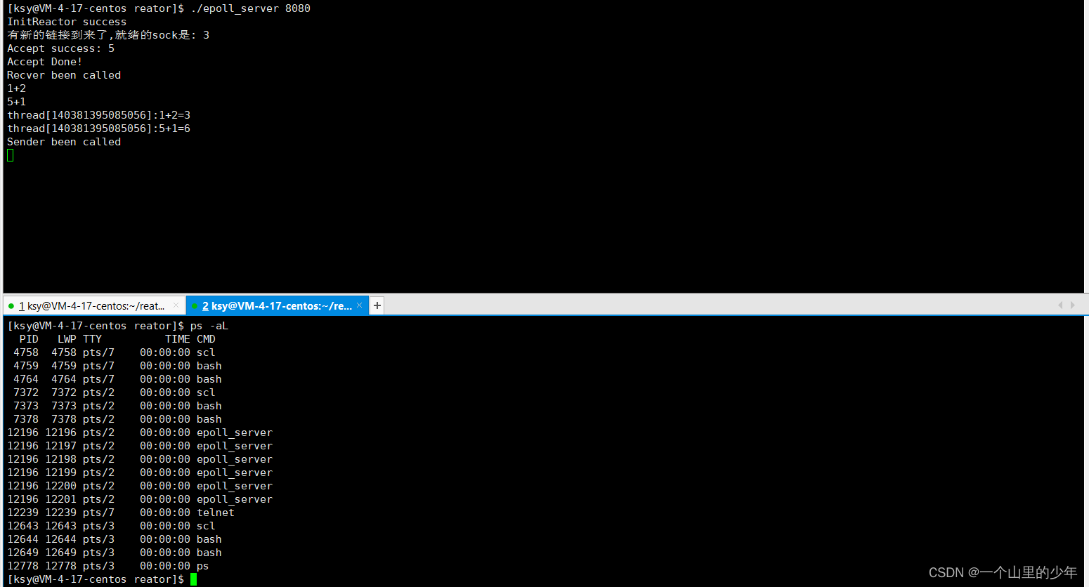 基于Epoll的Reactor模式_epoll 实现 reactor-CSDN博客