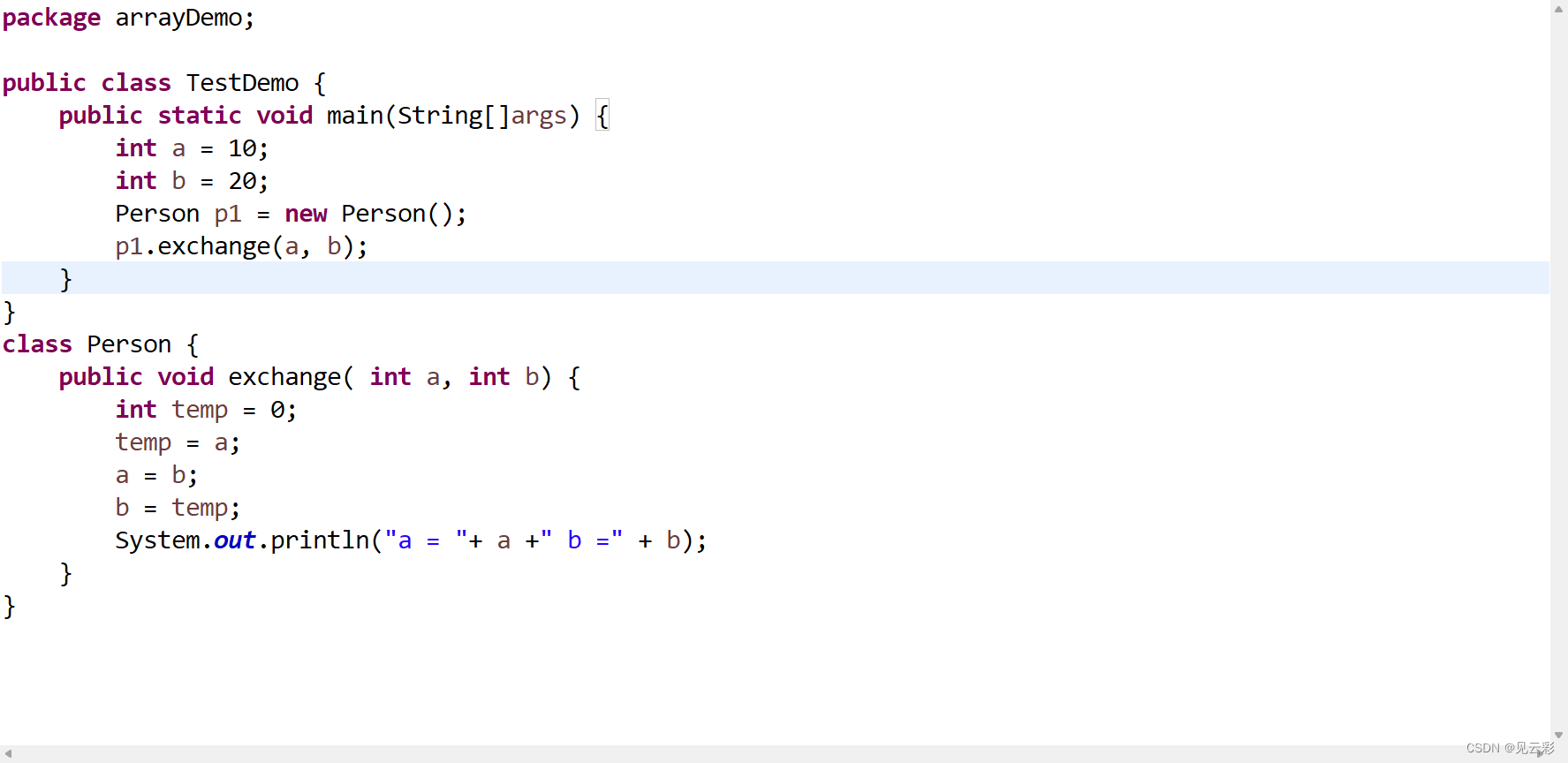 Java中方法传参机制 Csdn博客 