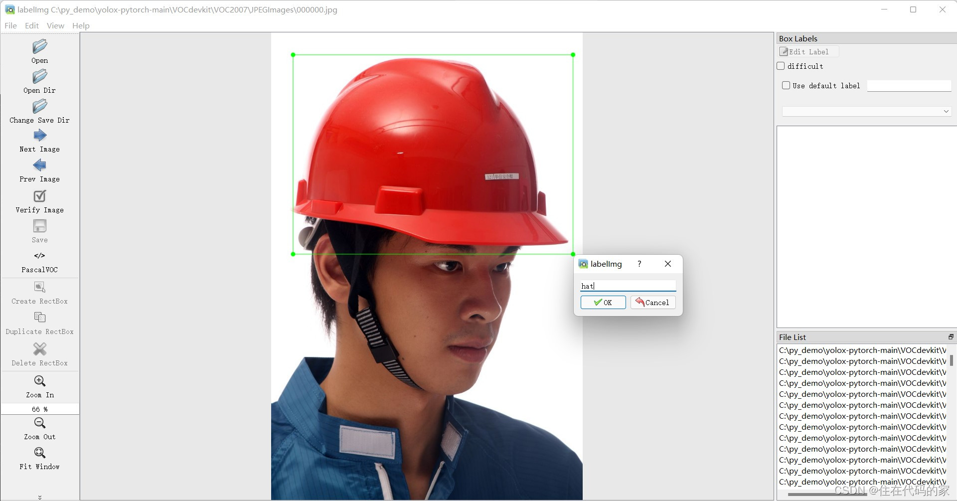 （保姆级教程）基于YOLOX(pytorch)的安全帽检测_yolox权重文件下载-CSDN博客