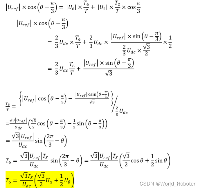 SVPWM的原理讲解_dpwm-CSDN博客