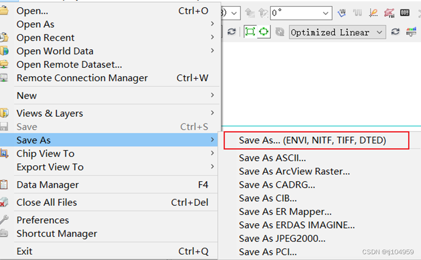 利用ENVI将HDF文件转为TIF文件构建Basefile_hdf文件转化为tif-CSDN博客