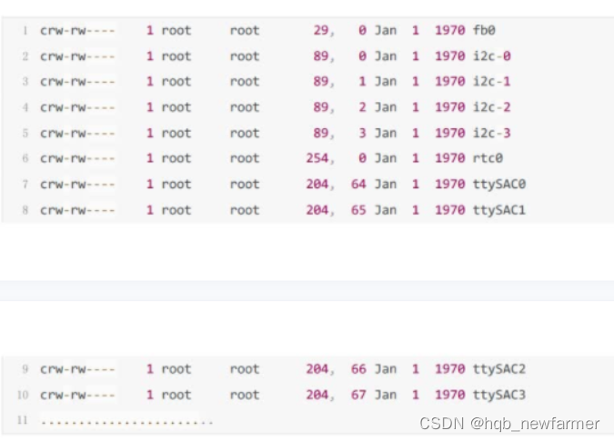 Linux驱动中的字符设备linux我们能任意使用的字符设备 Csdn博客