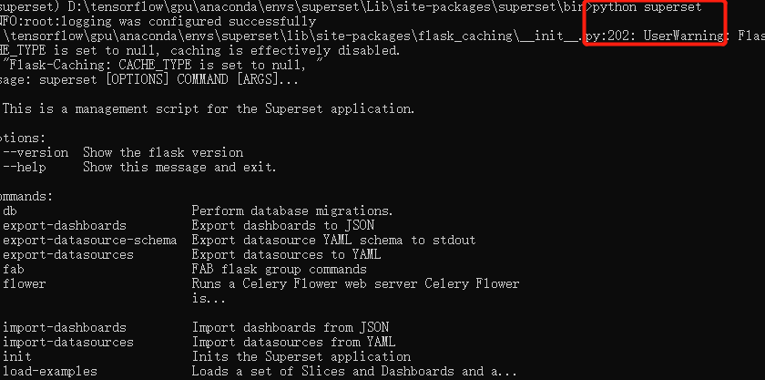 superset的安装和配置以及问题解决_superset初始化依赖的vine.five 无法pip安装怎么办-CSDN博客