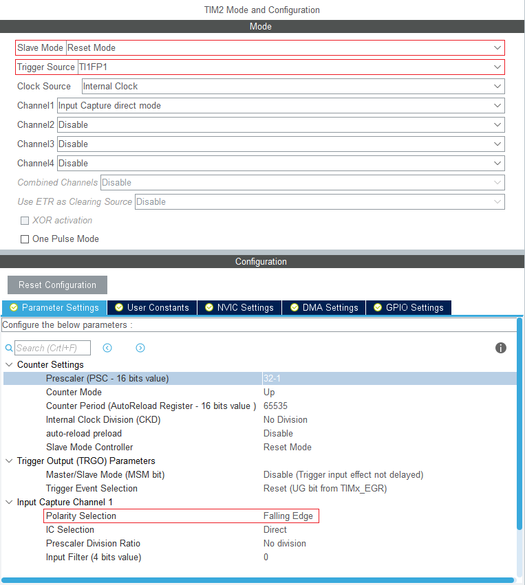 STM32 -Measure the PWM wave frequency and duty cycle by using TIM capture - Programmer Sought