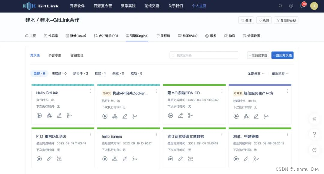 建木×GitLink，解锁高效开发新体验_建木 cicd-CSDN博客