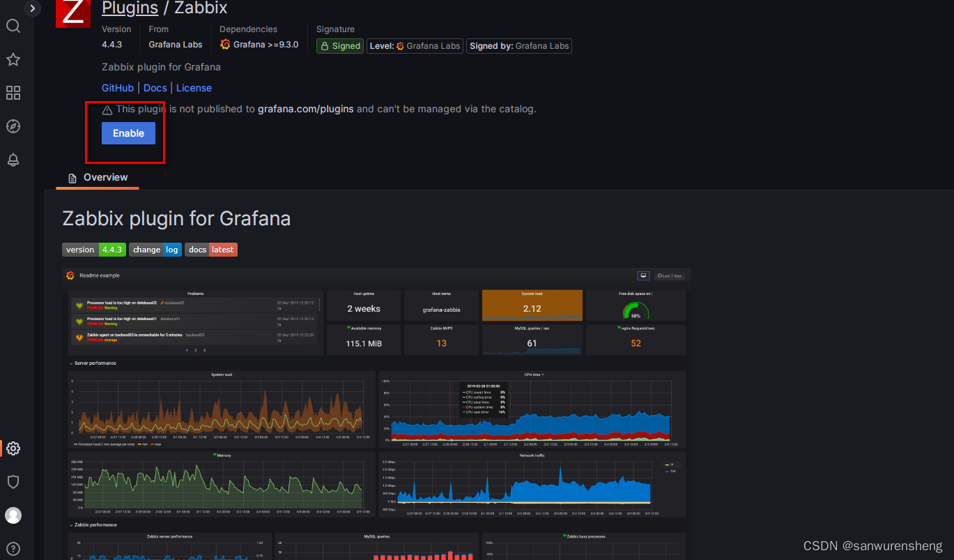 Grafana离线添加zabbix插件_grafana离线安装zabbix插件-CSDN博客