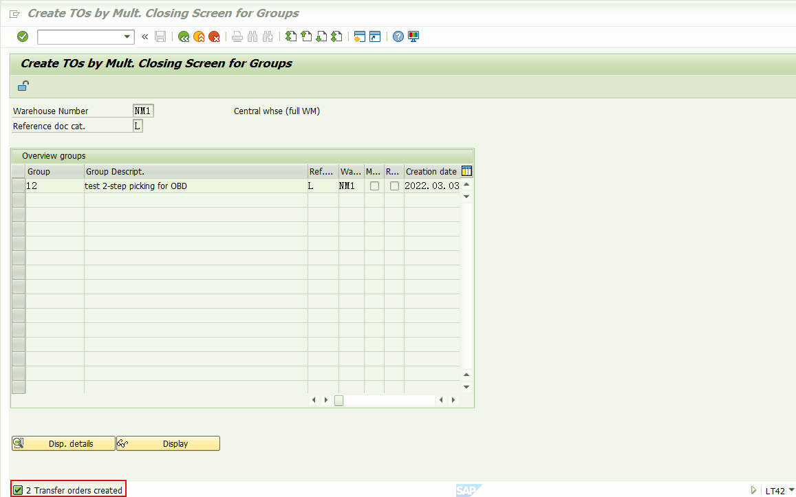 SAP WM 高阶之2-Step Picking for Outbound Delivery_sap wm picking list-CSDN博客
