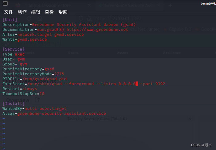 kali安装nessus 和gvm_kali安装gvm-CSDN博客