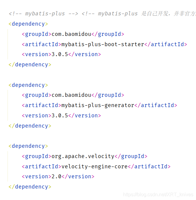 使用Mybatis-Plus代码生成器的报错解决_caused by: java.lang.classnotfoundexception: com.b-CSDN博客
