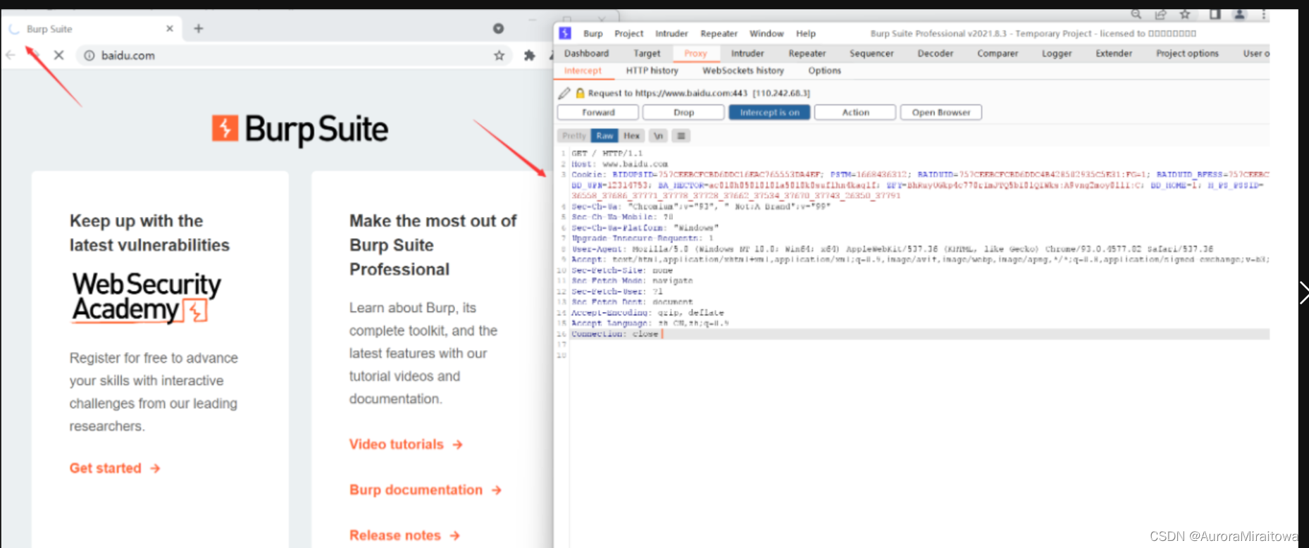 运用burp实现百度抓包_burp抓百度的包-CSDN博客
