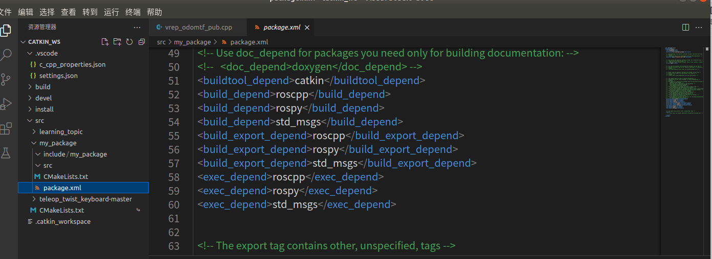 用vscode创建ros功能包vscode创建ros功能包没反应 Csdn博客 