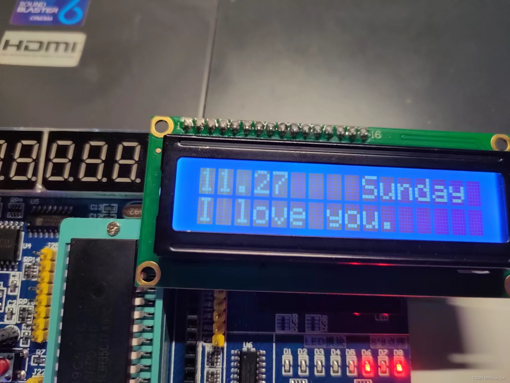 基于51单片机LCD1602的简易矩阵键盘密码锁_51单片机1602密码锁-CSDN博客
