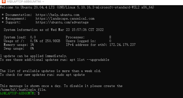 Windows10安装Linux子系统（WSl2+Ubuntu20.04+图形界面）_wsl2 ubuntu 20.04 图形界面-CSDN博客