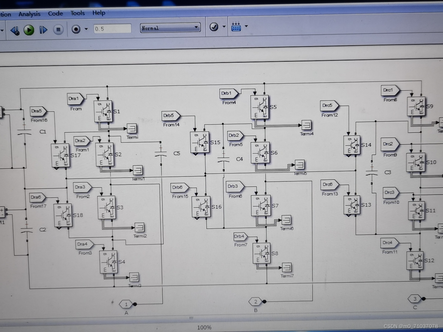 基于有源钳位三电平的有源电力滤波器（ANPC-APF）MATLAB仿真_anpc三电平调制算法-CSDN博客