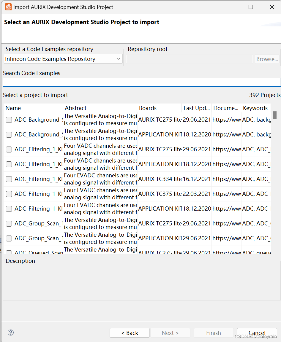使用AURIX Development Studio创建一个新的工程_aurix develop studio-CSDN博客