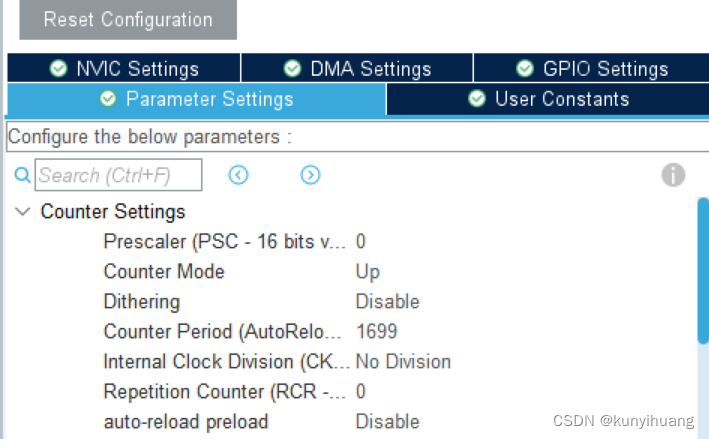 STM32G4 输出2路互补PWM 变占空比频率_stm32g4 pwm频率-CSDN博客