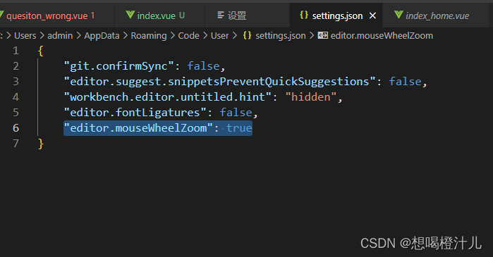 vscode 放大缩小代码_vscode缩小代码-CSDN博客