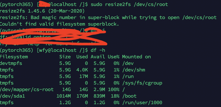 Linux : No space left on device 远程linux服务器无法pip install package等问题溯源与解决方案_insufficient free ...