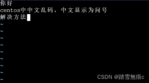 问题：centos终端中文显示问号，乱码_centos7 中文显示问号-CSDN博客