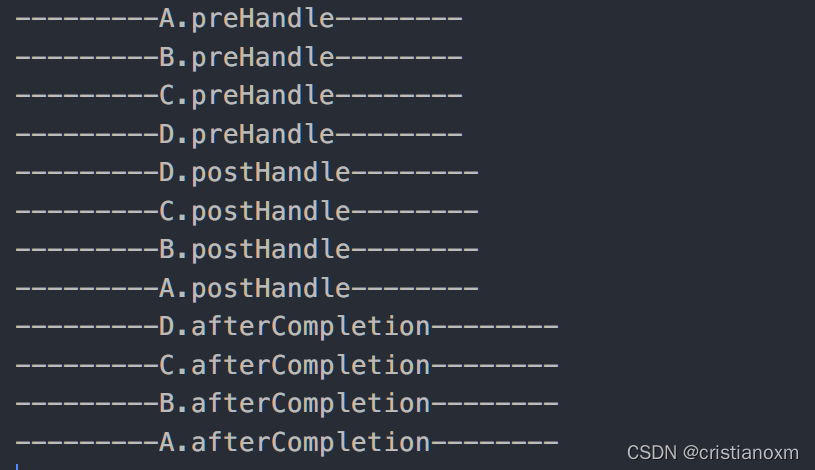 Springmvc拦截器handlerinterceptor原理及使用handlerinterceptoraftercompletion