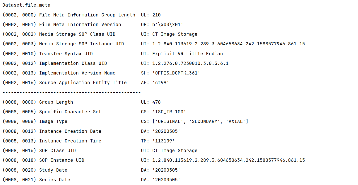 Python3 pydicom_python pydicom-CSDN博客