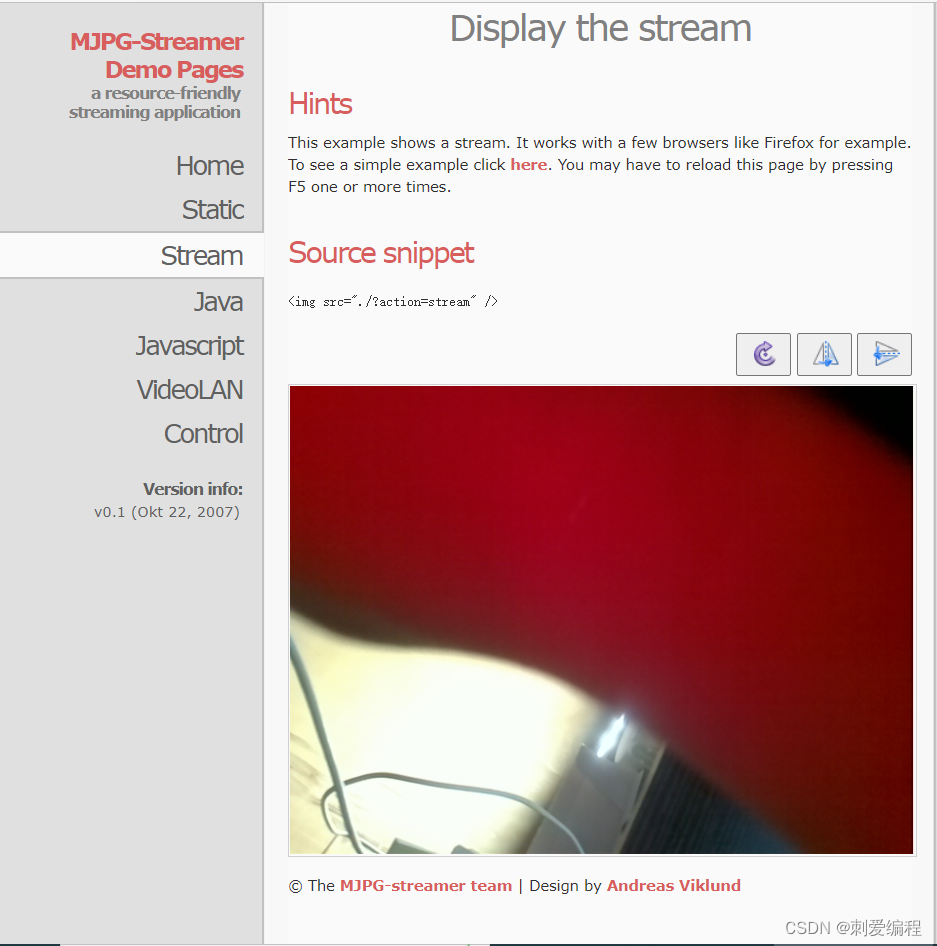 树莓派安装mjpeg-streamer实现监控功能调试_mjpegstream-CSDN博客