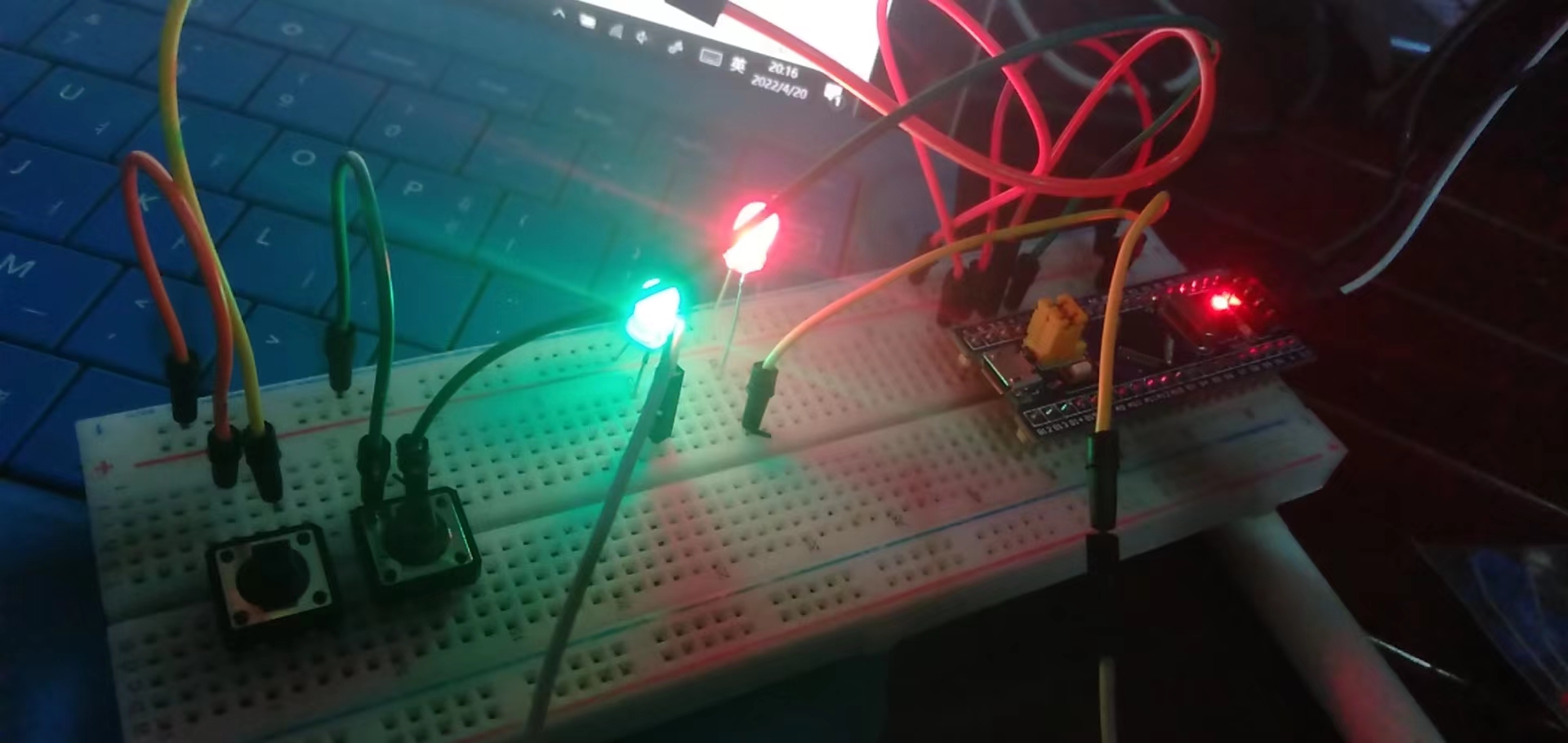 stm32 按键控制led_stm32 按键 屏幕控制-CSDN博客