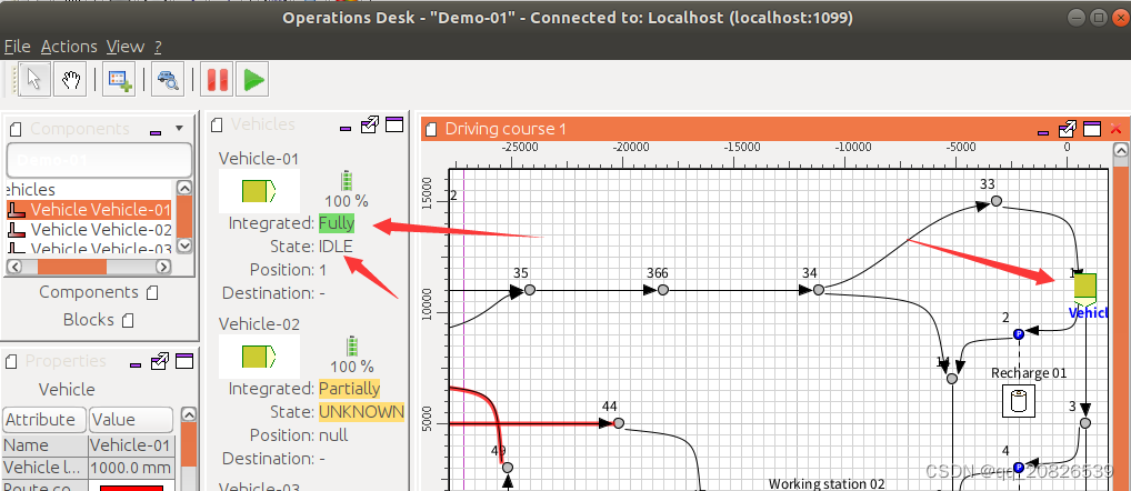 【opentcs】模拟真实车辆和opentcs通信的简单ui界面，opentcs与实物车辆对接步骤一-CSDN博客