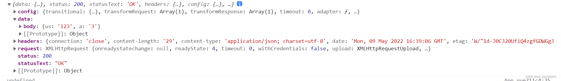 Axios_axios返回的是promise对象吗-CSDN博客