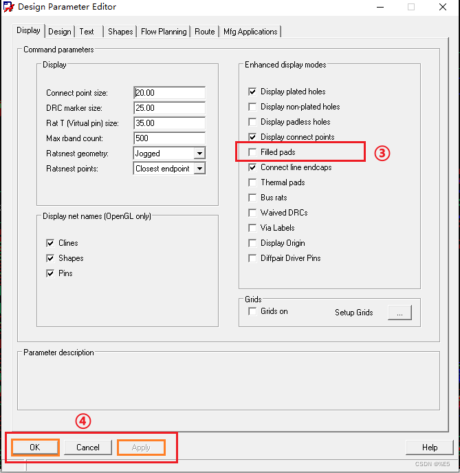PCB笔记（十三）：allegro中焊盘半透明显示_allegro如何pad透明显示-CSDN博客