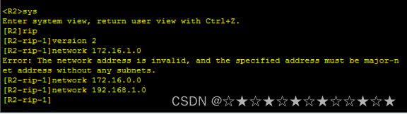 实验：RIP故障处理_rip接入静态网络中出现.!.!的情况-CSDN博客