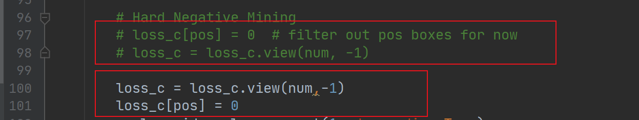 SSD报错：The shape of the mask [32, 8732] at index 0does not match the shape of the indexed tenso ...