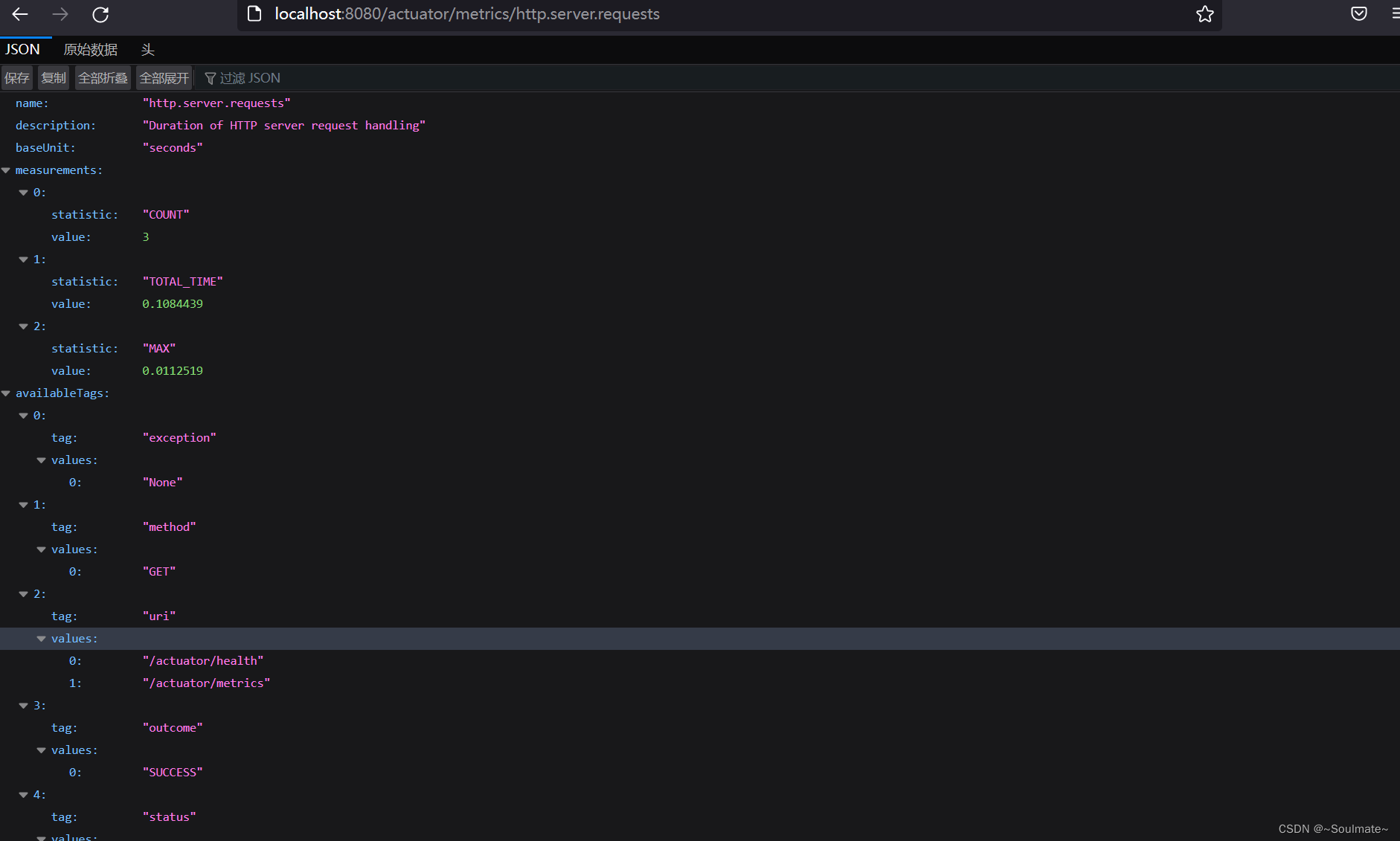 Springboot指标监控 Csdn博客