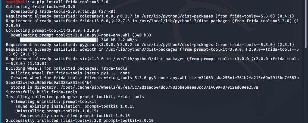 Install specific versions of FRIDA and Objects - Programmer Sought