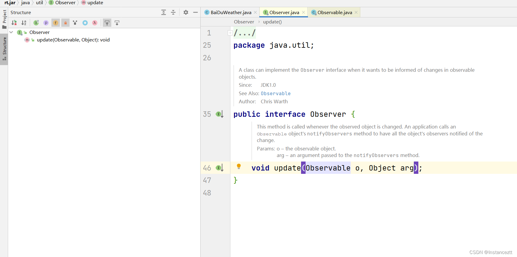 设计模式--观察者模式(Observer)_观察者模式 事务管理是什么-CSDN博客