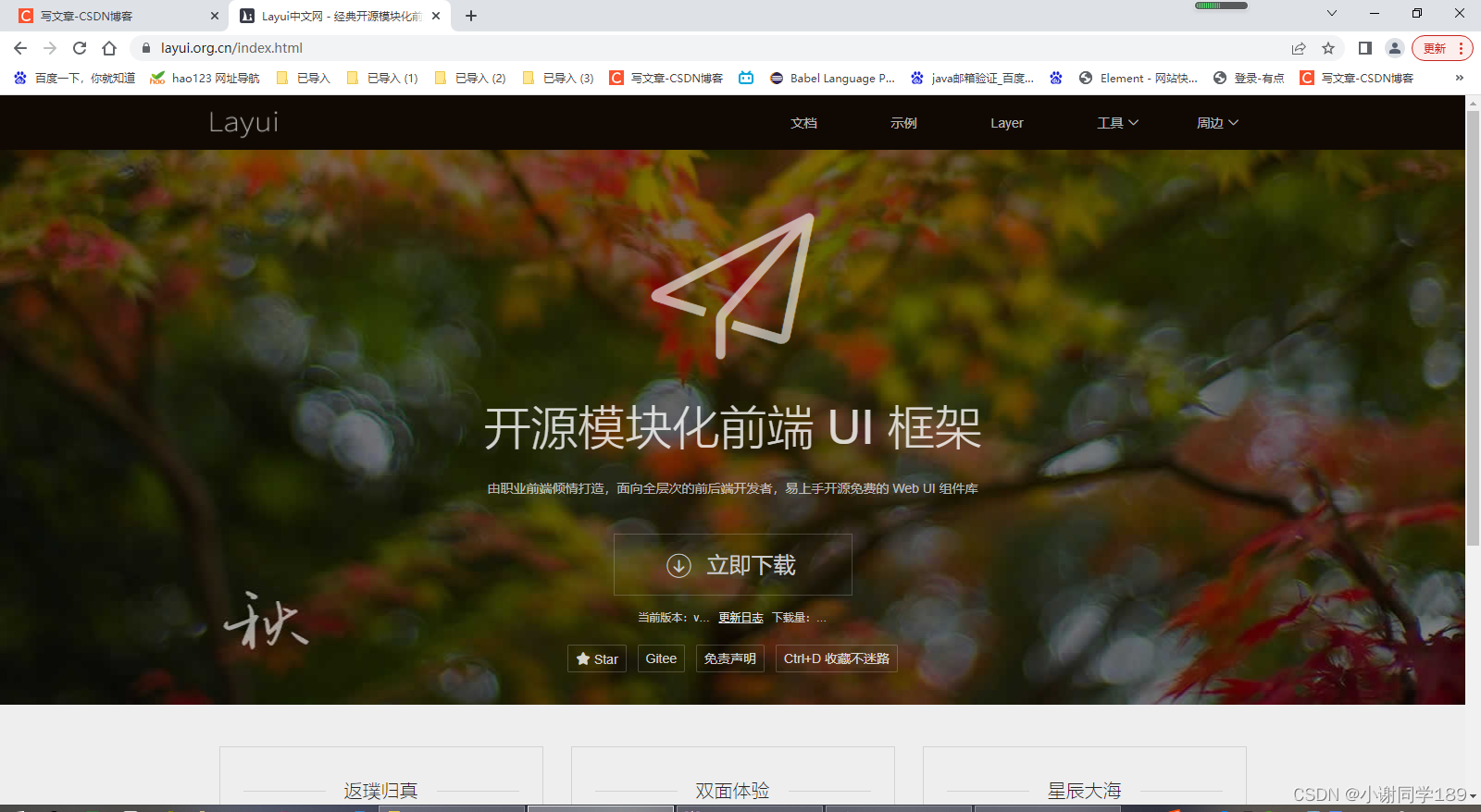 layui入门_layui使用教程-CSDN博客