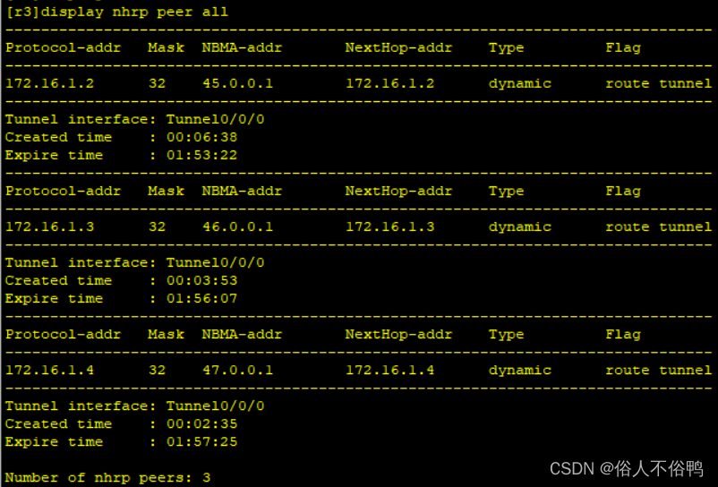 华为路由器OSPF综合实验_关于ospf的选路控制实验_俗人不俗鸭的博客-CSDN博客